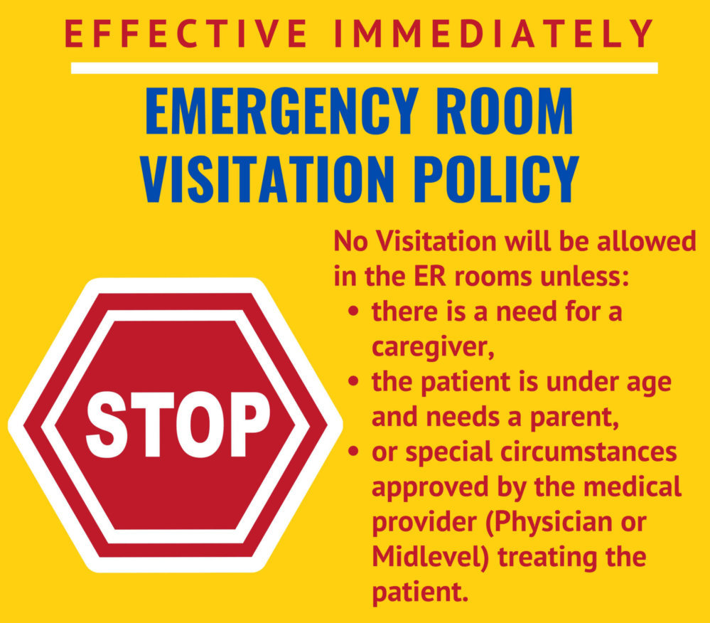 HCMC Updates COVID-19 Visitation Policies for the Facility | HCMC ...